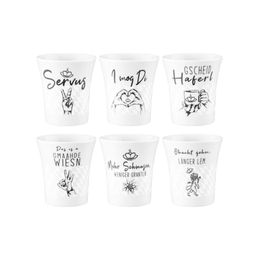 Seltmann Weiden 6er Set Henkelbecher Bayern 400 ml wei&szlig; in wei&szlig; | Gr.: onesize