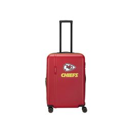 Travelite x NFL 4 Rollen Trolley M 67 cm mit Dehnfalte kansas city chiefs | Gr.: onesize
