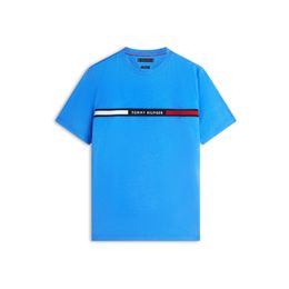 Tommy Hilfiger T-Shirt Herren Gr&ouml;&szlig;e XS navy / azur / rot / wei&szlig;