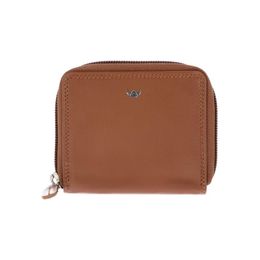 Golden Head Polo Geldb&ouml;rse RFID Schutz Leder 10 cm cognac | Gr.: onesize