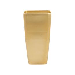 Beliani Outdoor Blumentopf MODI in Gold - (W) 40 x (H) 76 x (L) 40 cm | Gr.: onesize