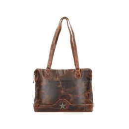 Billy The Kid Ranger Schultertasche Leder 38 cm brown | Gr.: onesize