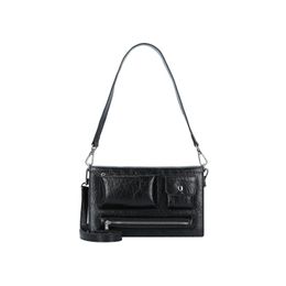 Seidenfelt Liinaja Schultertasche 23 cm glossy black | Gr.: onesize