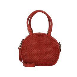 GreenLand Nature Femi & Nine Schultertasche Leder 34 cm red | Gr.: onesize