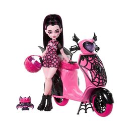 Mattel Monster High Draculaura und Sein Monster Scooter hig ab 4 Jahre | Gr.: onesize
