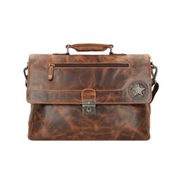 Billy The Kid Ranger A4 Aktentasche Leder 40 cm brown | Gr.: onesize