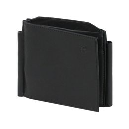 Esquire Logo Geldb&ouml;rse V Leder 11 cm schwarz | Gr.: onesize