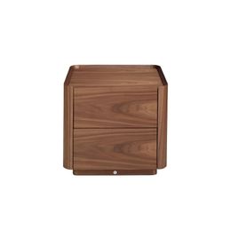 Angel Cerd&aacute; Nachttisch 7165 in Walnuss &ndash; (B)50 x (H)45 x (T)45 cm | Gr.: onesize