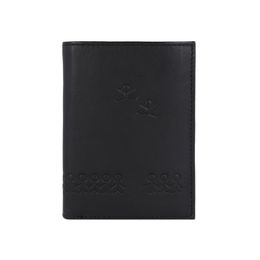 Oxmox Leather Geldb&ouml;rse RFID Schutz Leder 9.5 cm jumping jack | Gr.: onesize