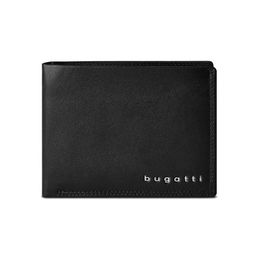 Bugatti Valencia Geldb&ouml;rse RFID Schutz Leder 12 cm black | Gr.: onesize