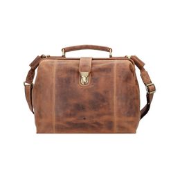 Green Burry Greenburry Vintage Handtasche Leder 32 cm brown | Gr.: onesize