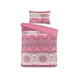 Kayoom Bettw&auml;sche Alegra 125-NL in rosa | Gr.: 140 x 240 cm