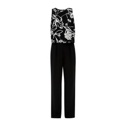 s.Oliver BLACK LABEL Jumpsuit Damen Gr&ouml;&szlig;e XXL schwarz / wei&szlig;