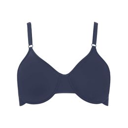 Bee Dees BeeDees Bra 'B&uuml;gel-BH Microfun W' female size 95 Dark blue