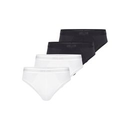 Sloggi Slip / Unterhose SLG Base in Schwarz / wei&szlig; | Gr.: S
