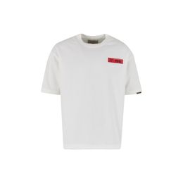 Pas De Monaco T-Shirt 'Pegus' Herren Gr&ouml;&szlig;e L rot / schwarz / offwhite