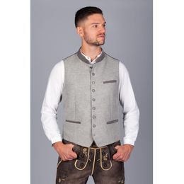 Edelnice Trachten Weste Karl grau in grau | Gr.: 64