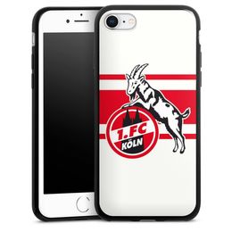 DeinDesign iPhone 8 Handy Slim Case extra d&uuml;nn Silikon Handyh&uuml;lle schwarz H&uuml;lle Effzeh 1. Fc K&ouml;ln Official Licensed Product Silikon Slim Case