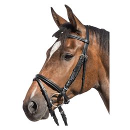 Loesdau Trensenzaum schwarz/schwarz PONY