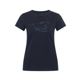 Mustang T-Shirt Style Loa blau Damen M