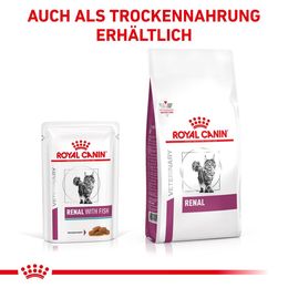 Royal Canin Veterinary RENAL FISCH Nassfutter f&uuml;r Katzen 12x85g