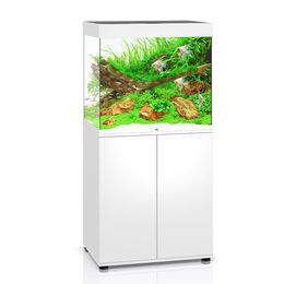 JUWEL Lido 200 LED Komplett Aquarium mit Unterschrank SBX wei&szlig;
