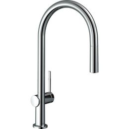 Hansgrohe Talis M54 K&uuml;chenarmatur 72803000 mit Ausziehauslauf 1jet, sBox, chrom