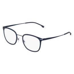 HUGO BOSS Boss 1427 Brille Herren | Fassung: Vollrand, Quadratisch, Blau Dunkel