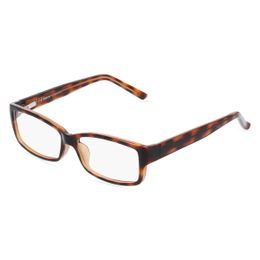 Fielmann LD 031 FLEX CL Brille Damen | Fassung: Vollrand, Quadratisch, Havanna