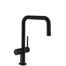 Hansgrohe Talis M54-U220 K&uuml;chenarmatur 72807670 Ger&auml;teabsperrventil, 1jet, mattschwarz