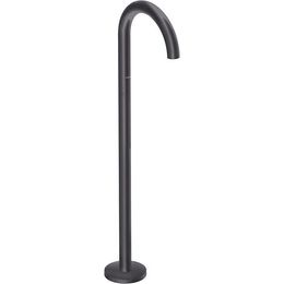 Hansgrohe Axor Uno Wanneneinlauf 38412670 bodenstehend, gebogen, Ausladung 226mm, mattschwarz