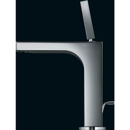 Hansgrohe Axor Citterio Waschtischarmatur 39032000 Ausladung 141mm, unverschlie&szlig;bare Ablaufgarnitur, chrom
