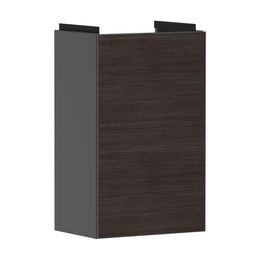 Hansgrohe Xevolos E Waschtischunterschrank 54168730 340x555x245mm, links, schiefergrau matt, Eiche dunkel