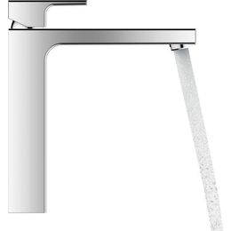 Hansgrohe Vernis Shape Waschtischarmatur 71562000 mit Zugstangen-Ablaufgarnitur, chrom