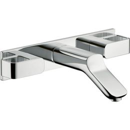 Hansgrohe Waschtisch Armatur AxorUrquiola 1104200 Unterputz, kurzer Auslauf, chrom 3-Loch