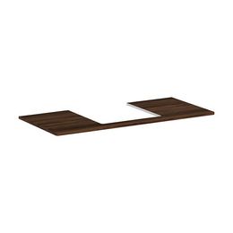 Hansgrohe Xelu Q Konsole 54096630 1180 x 550 mm, Ausschnitt 500 x 480 mm, Nussbaum dunkel