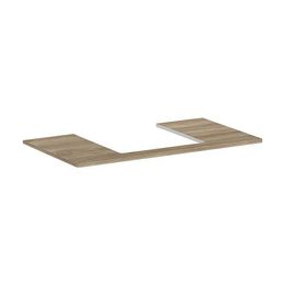 Hansgrohe Xelu Q Konsole 54095230 980 x 550 mm, Ausschnitt 500 x 480 mm, Eiche Natur