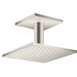 Hansgrohe Axor Kopfbrause 35312800 mit Deckenanschluss, stainless steel optic