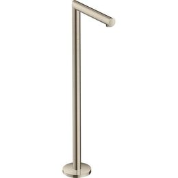 Hansgrohe Axor Uno Wanneneinlauf 45412820 Brushed Nickel, bodenstehend, gerade