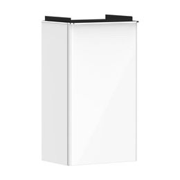 Hansgrohe Xelu Q Waschtischunterschrank 54015000 340x605x245mm, f&uuml;r Handwaschbecken, rechts, wei&szlig; hochglanz, chrom