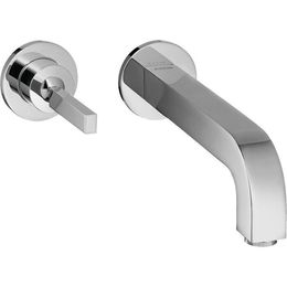 Hansgrohe Axor Citterio Waschtischarmatur 39116000 Unterputz, mit Einzelrosette, Auslauf lang, chrom