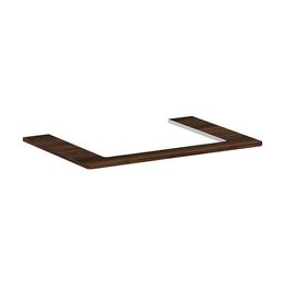 Hansgrohe Xelu Q Konsole 54109630 780 x 550 mm, Ausschnitt 600 x 480 mm, Nussbaum dunkel