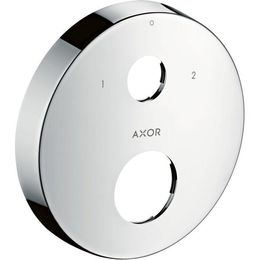 Hansgrohe Axor Verl&auml;ngerungsrosette 14962820 2-Loch, 0-1-2, rund, brushed Nickel