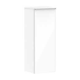 Hansgrohe Xelu Q Halbhochschrank 54127000 370x400x1065mm, T&uuml;ranschlag links, wei&szlig; hochglanz, chrom