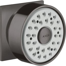 Hansgrohe Axor Seitenbrause 28469340 eckige Rosette, schwenkbar, 1jet, brushed black chrome