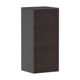 Hansgrohe Xevolos E Halbhochschrank 54214730 400x360x890mm, links, schiefergrau matt, Eiche dunkel