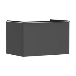 Hansgrohe Xelu Q Waschtischunterschrank 54055000 780x485x550mm, mit Schubkasten, diamantgrau matt, chrom