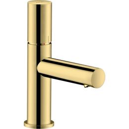 Hansgrohe Axor Uno Waschtischarmatur 45005140 Ausladung 108mm, mit Zerogriff, unverschlie&szlig;bare Ablaufgarnitur, brushed bronze