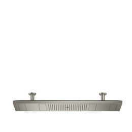Hansgrohe Axor ShowerHeaven Kopfbrause 1200 4jet Axor 12427800 Edelstahl, mit Lichtm. 3500 K
