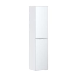 Hansgrohe Xevolos E Hochschrank 54221320 400x360x1760mm, rechts, mattwei&szlig;, wei&szlig; metallic